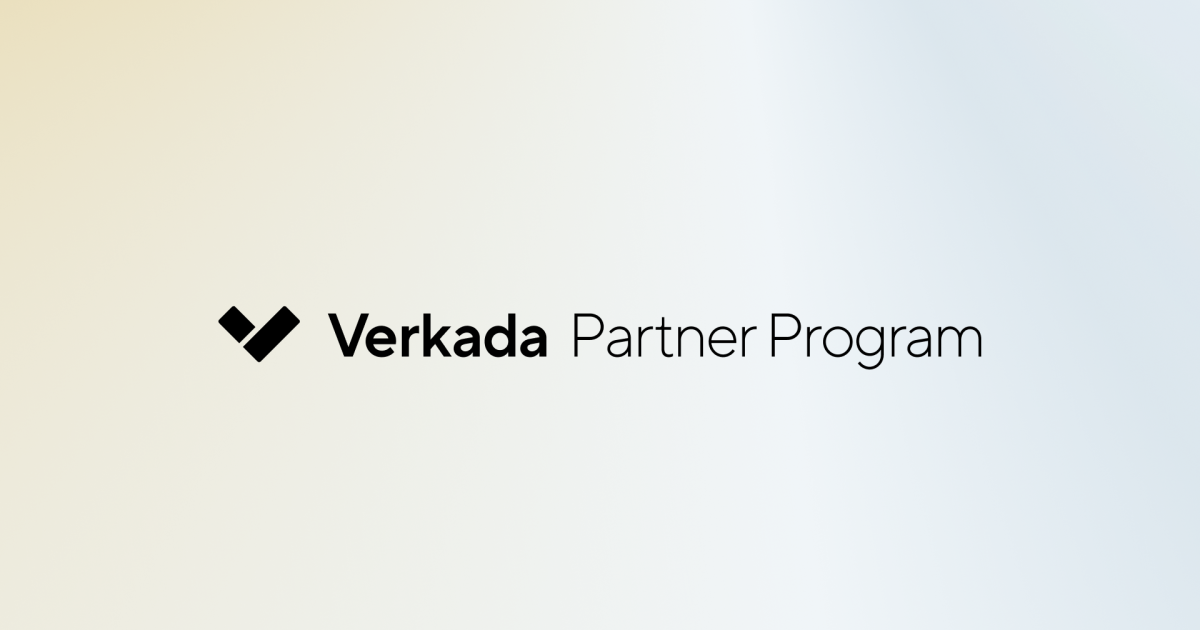 What you need to know about the new Verkada Partner Program