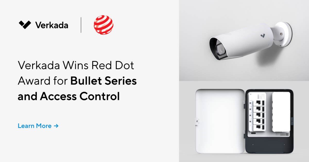 Verkada remporte deux Red Dot Awards pour ses contrôles d’accès et la ...