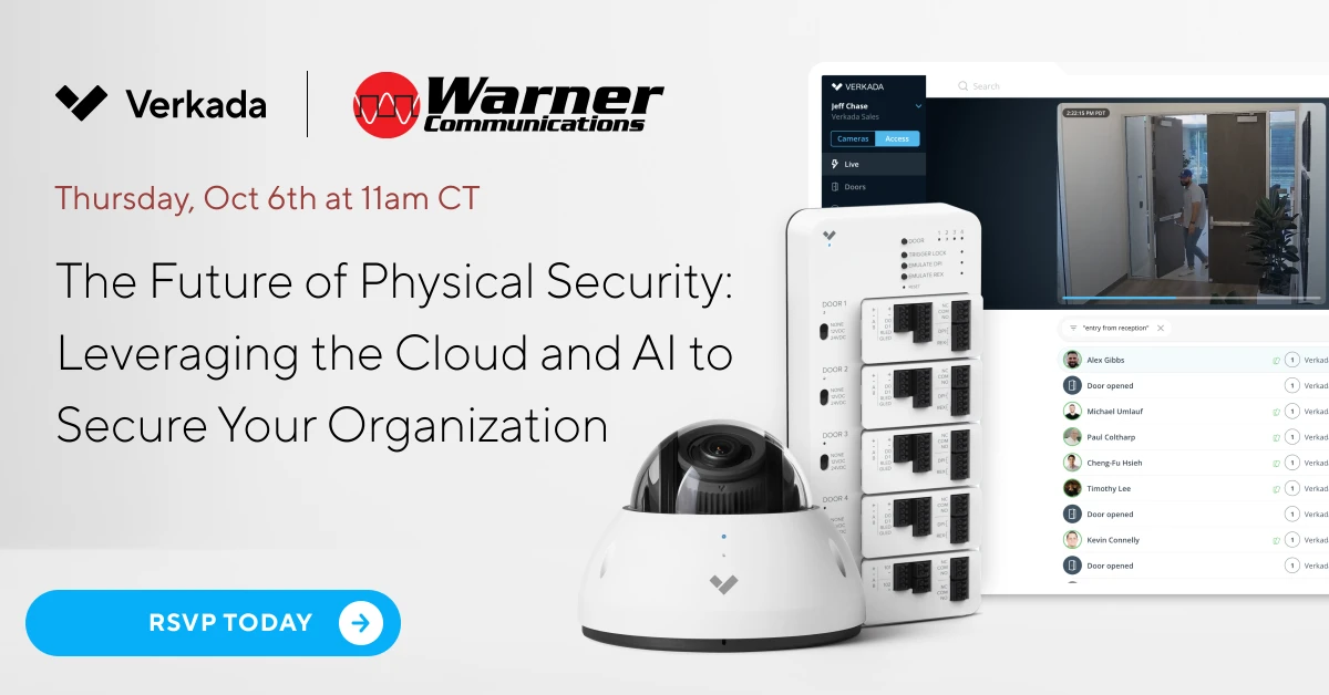 Warner Communications - The Future of Physical Security: Leveraging the ...