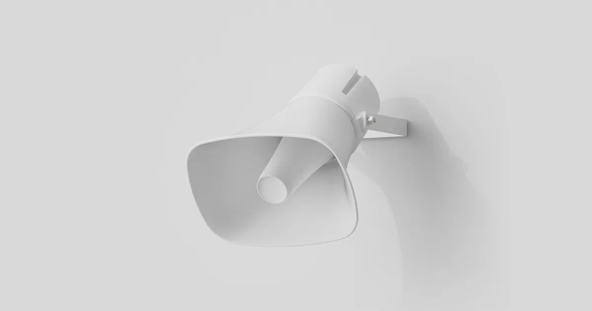 Verkada Horn Speaker | Talk-Down Deterrence Speaker