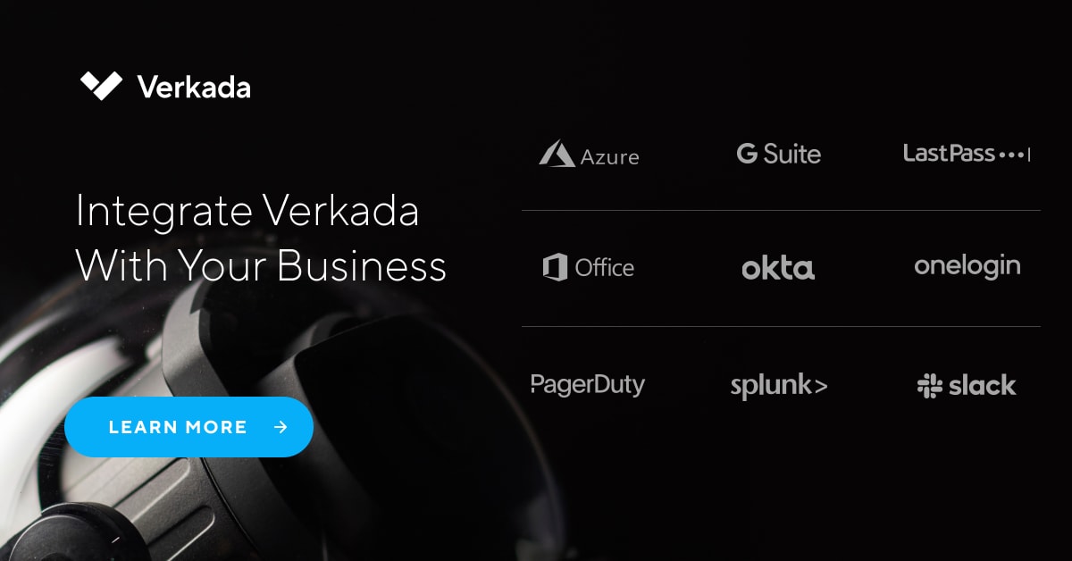 Integrate Physical Security with Business Workflows Using Verkada’s API